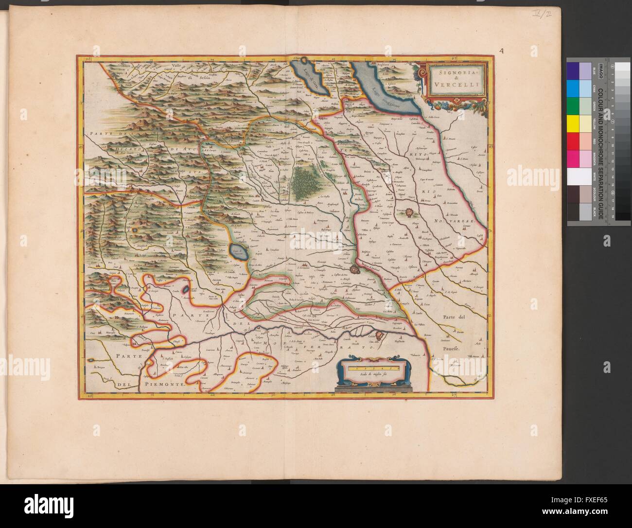 Map Of Vercelli High Resolution Stock Photography and Images - Alamy