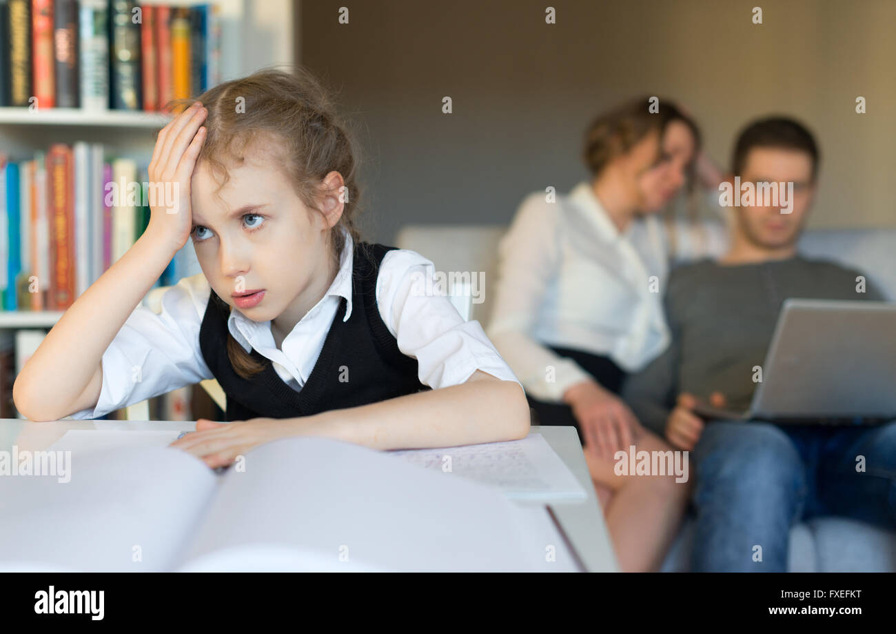 Parents ignore child hi-res stock photography and images - Alamy