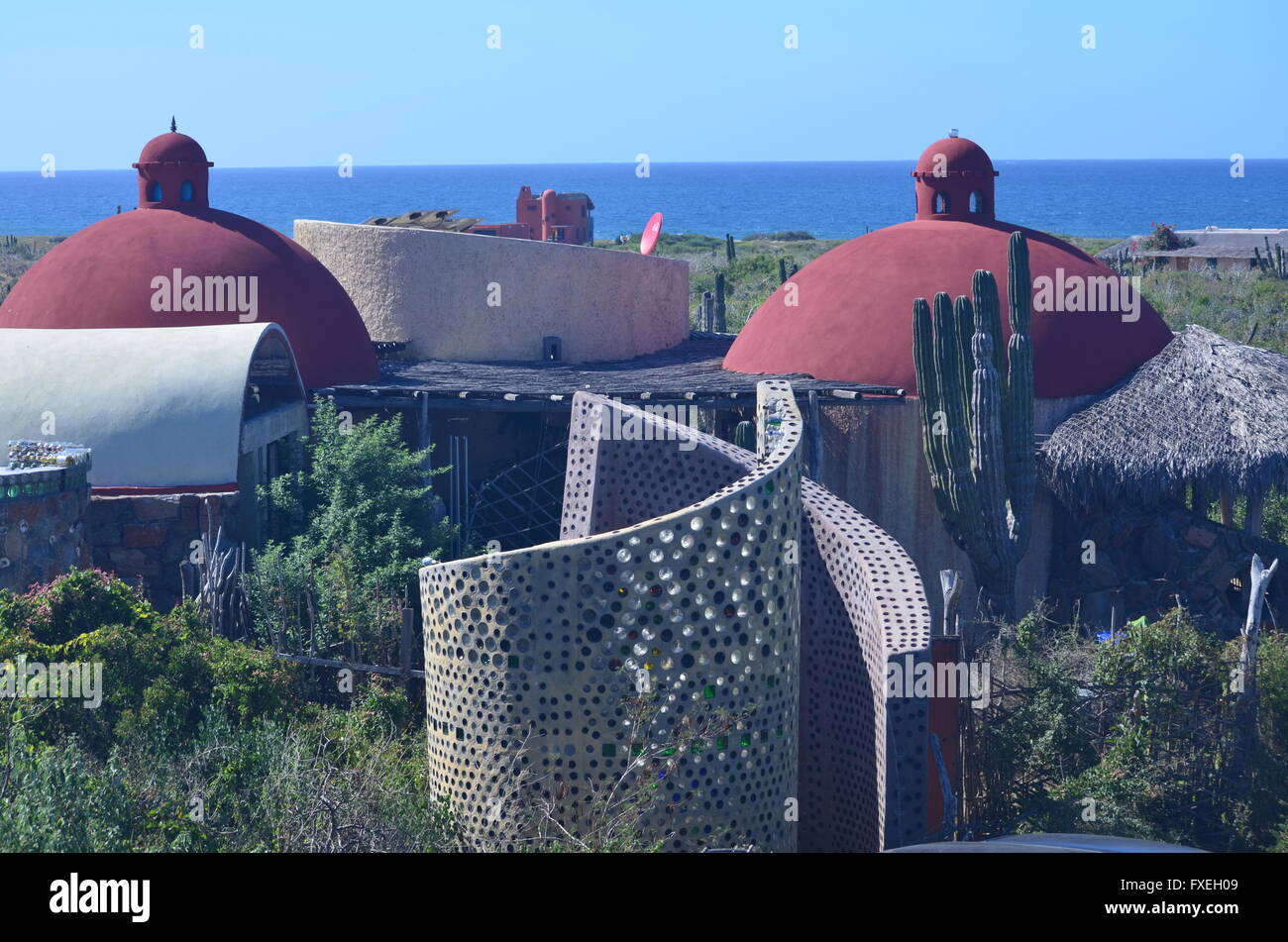 Structures Near Pacific Ocean Cabo San Lucas Mexico Stock Photo - Alamy