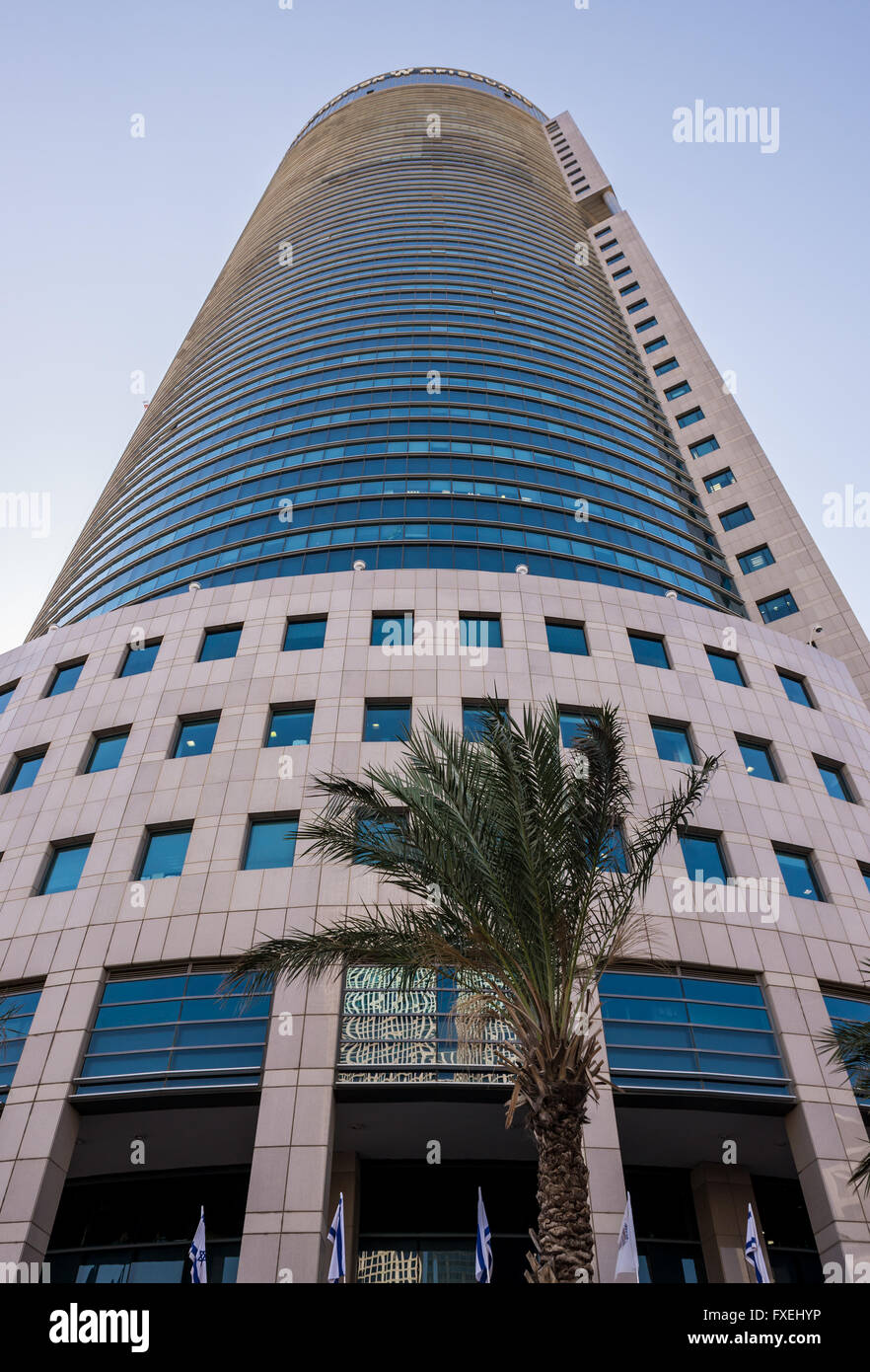 Kirya Tower also called HaYovel Tower - Tel Aviv Government Complex in ...