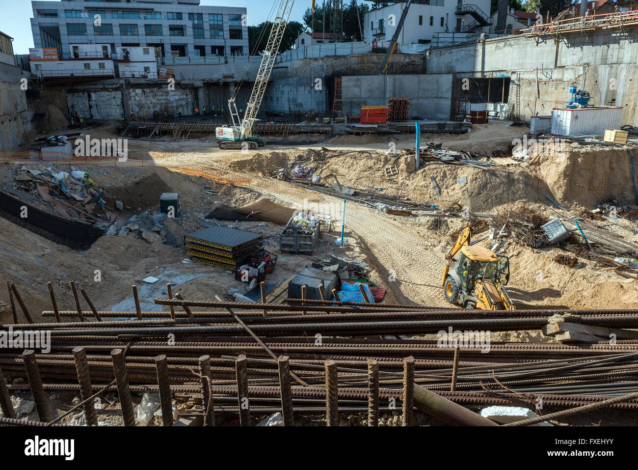 Construction site israel hi-res stock photography and images - Alamy