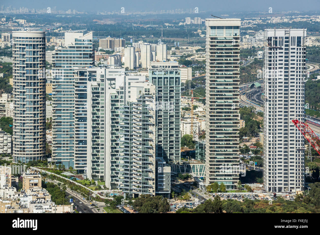 Yoo towers park tzameret yoo hi-res stock photography and images - Alamy