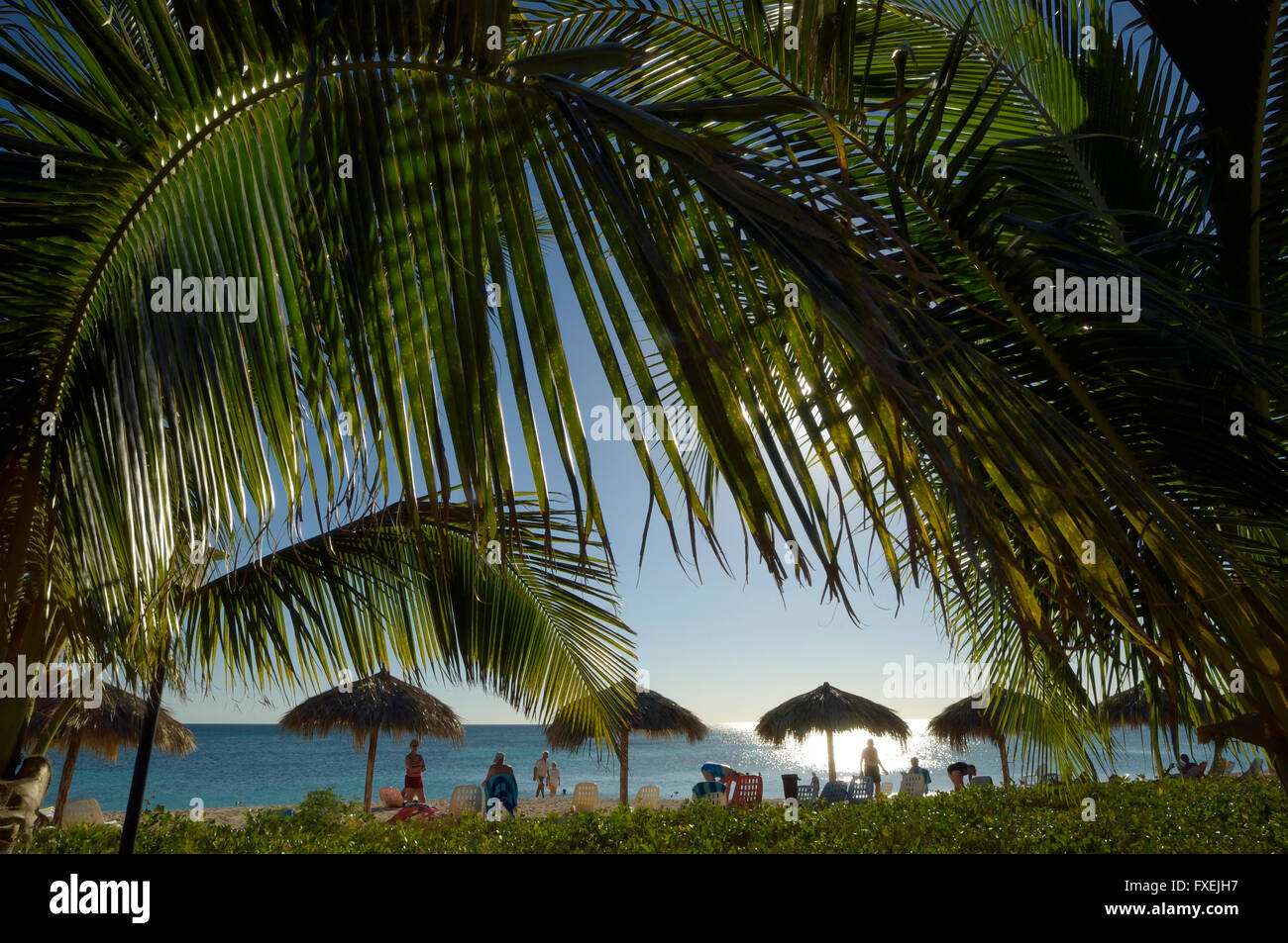 Ancon Beach. Trinidad. Cuba Stock Photo - Alamy