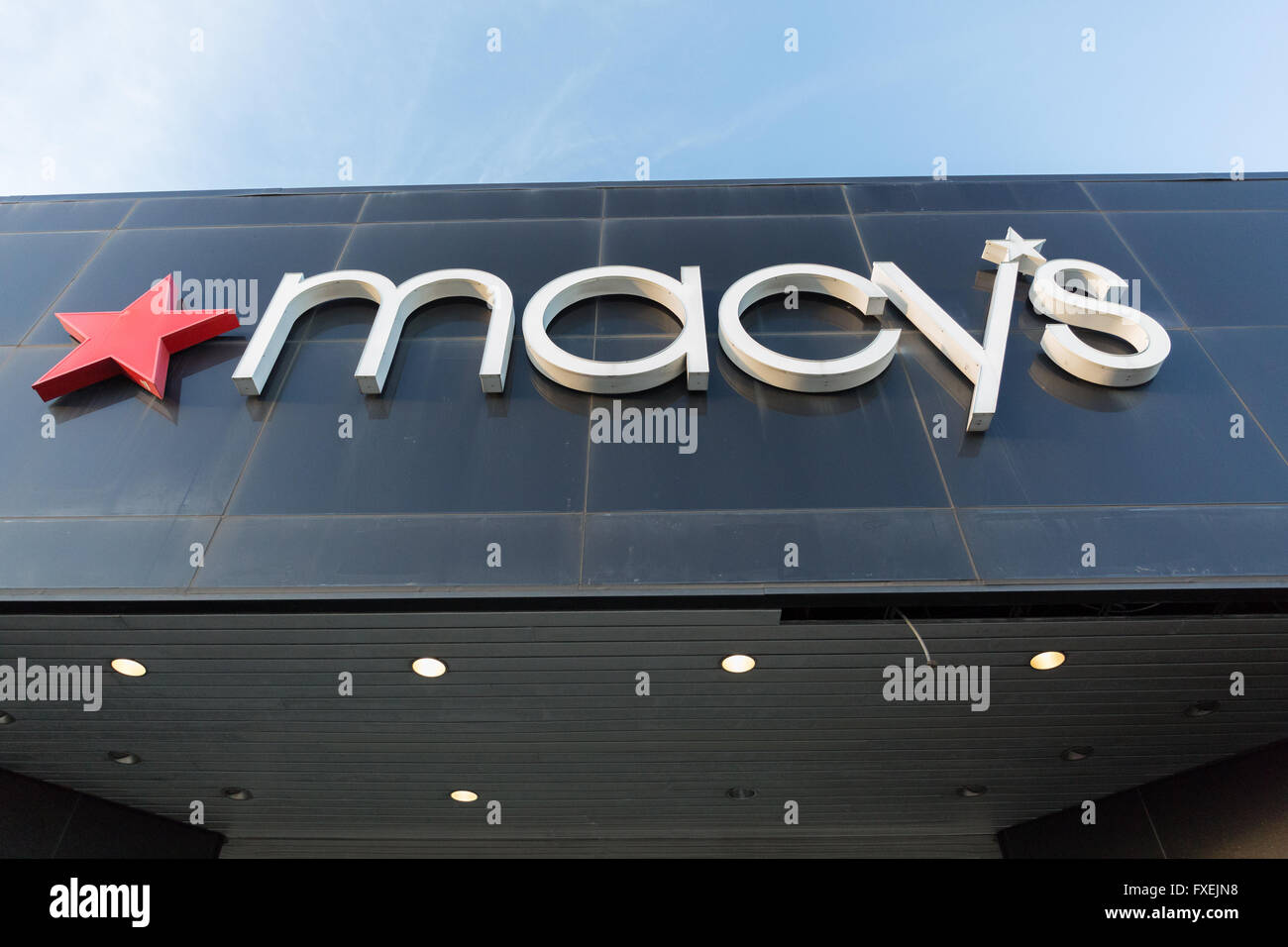 Macys store sign Stock Photo - Alamy