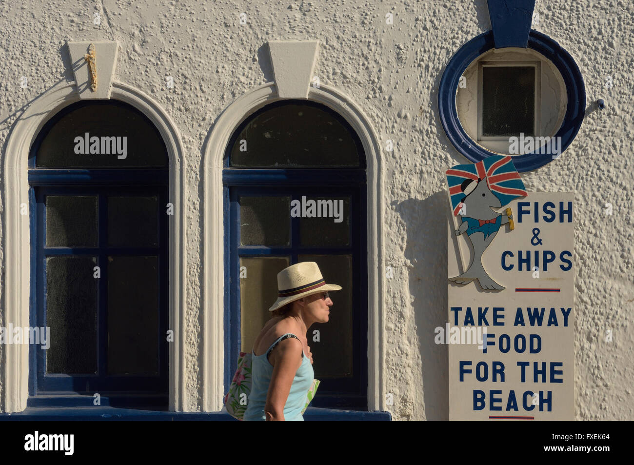 Fish and chip shop. Broadstairs. Kent. England. UK Stock Photo - Alamy