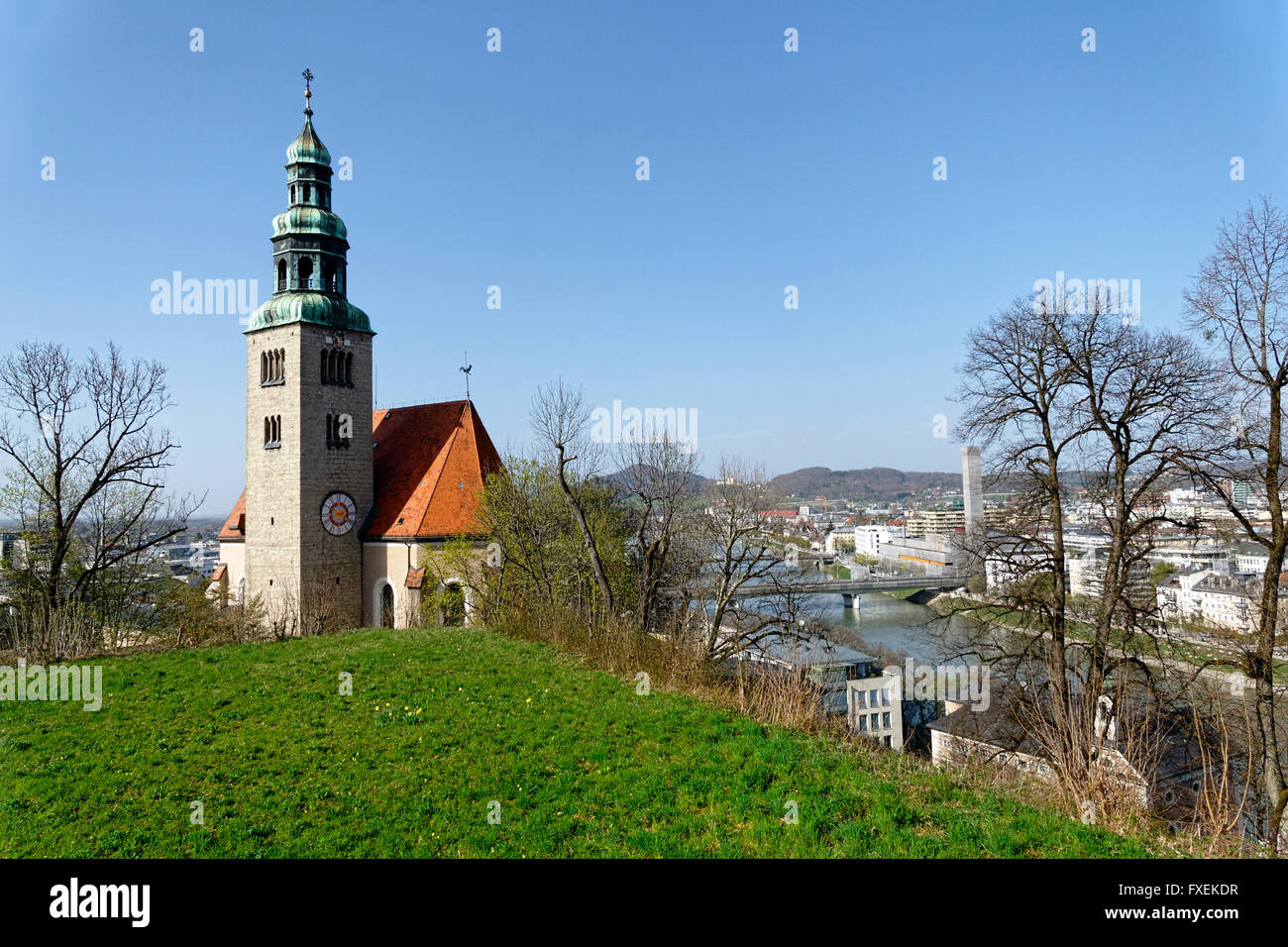 Mullner Kirche Church, Salzburg, Austria, Europe Stock Photo - Alamy