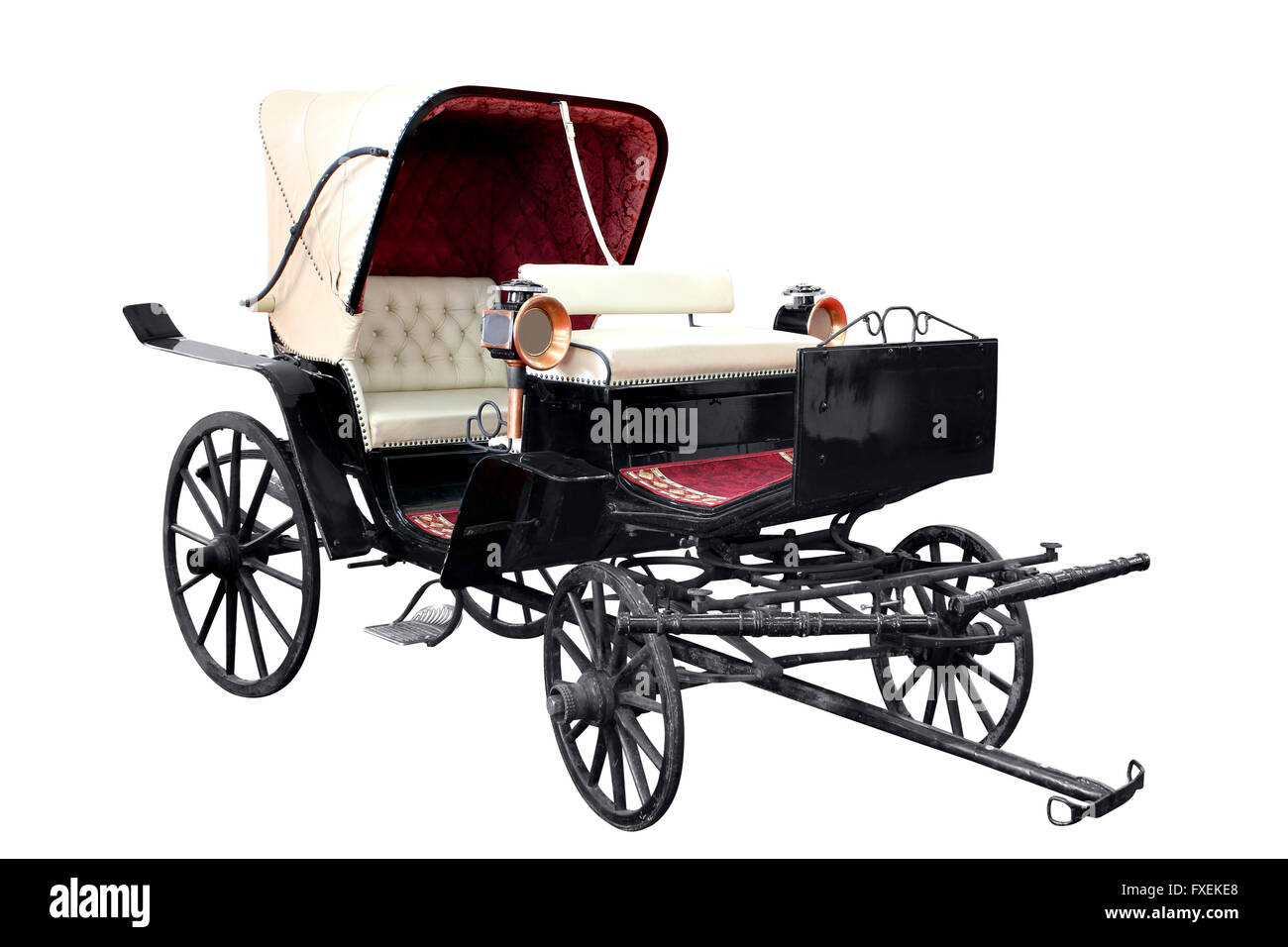 Horse drawn carriage Cut Out Stock Images & Pictures - Alamy