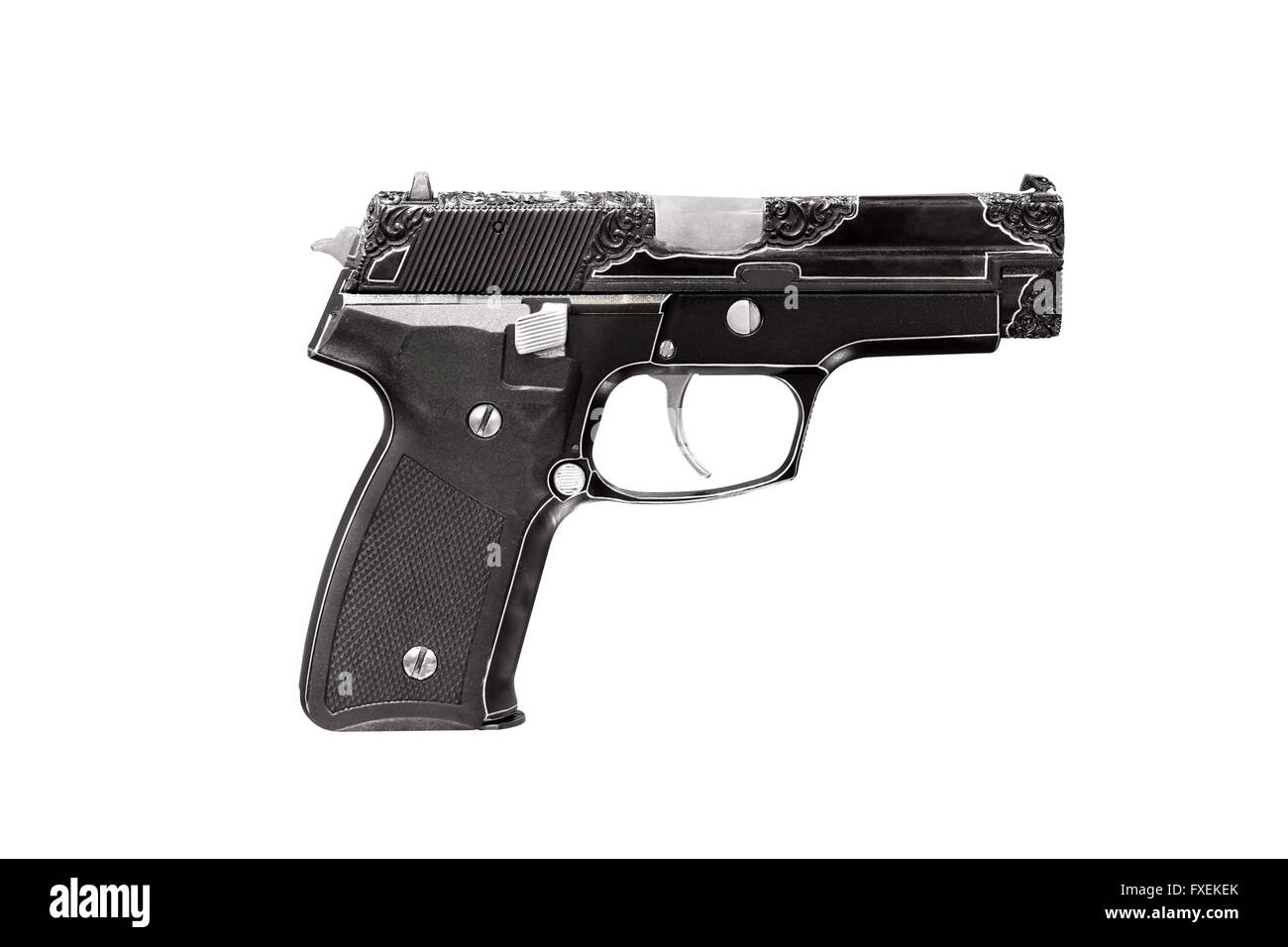 Weapon engraving hi-res stock photography and images - Alamy