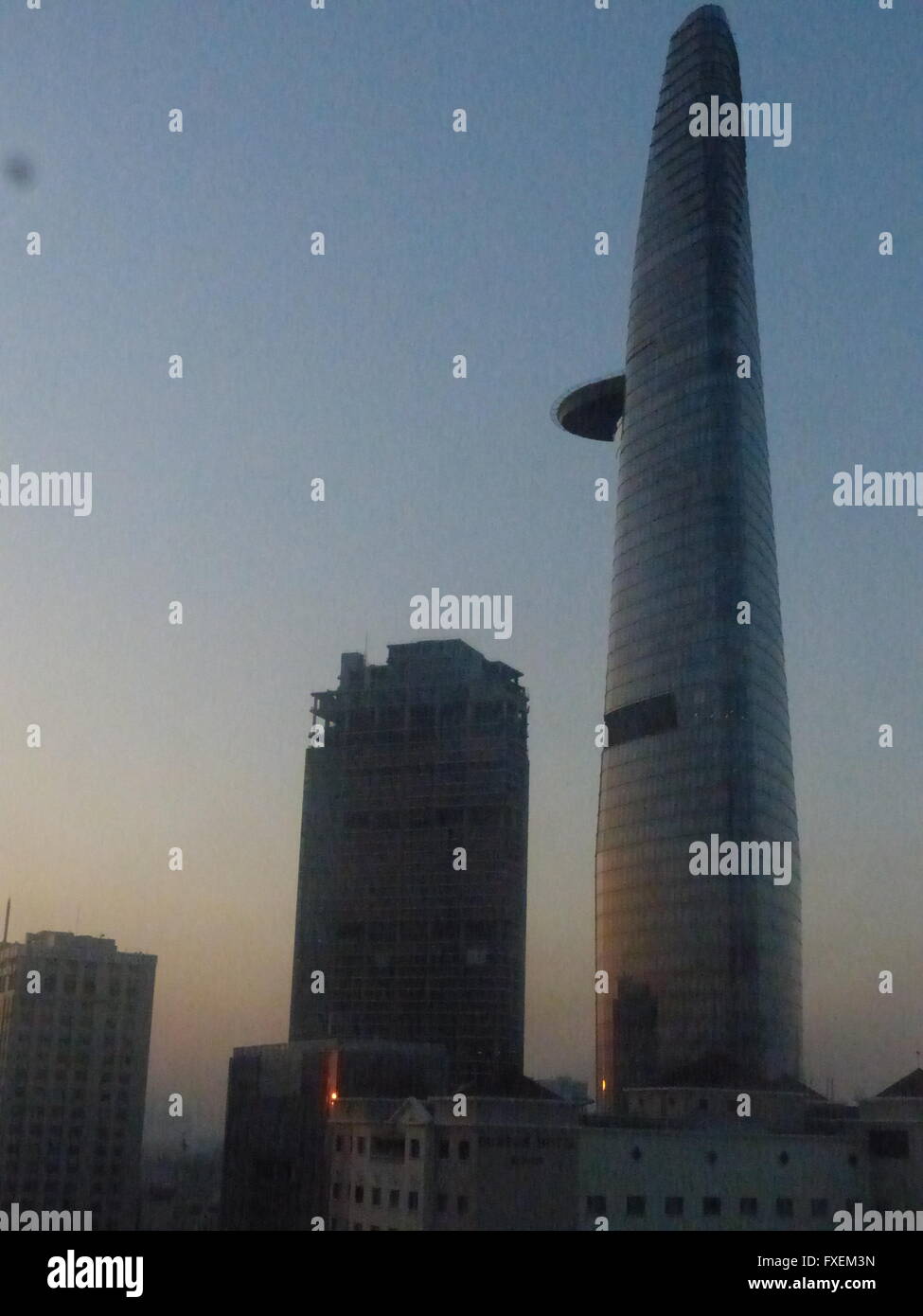 Bitexco Financial Tower designed by Carlos Zapata and inspired by lotus ...