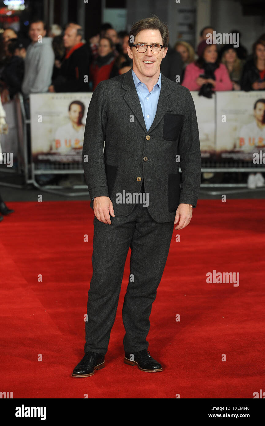 Welsh actor Rob Brydon attends the European Premiere of Burnt at Vue ...