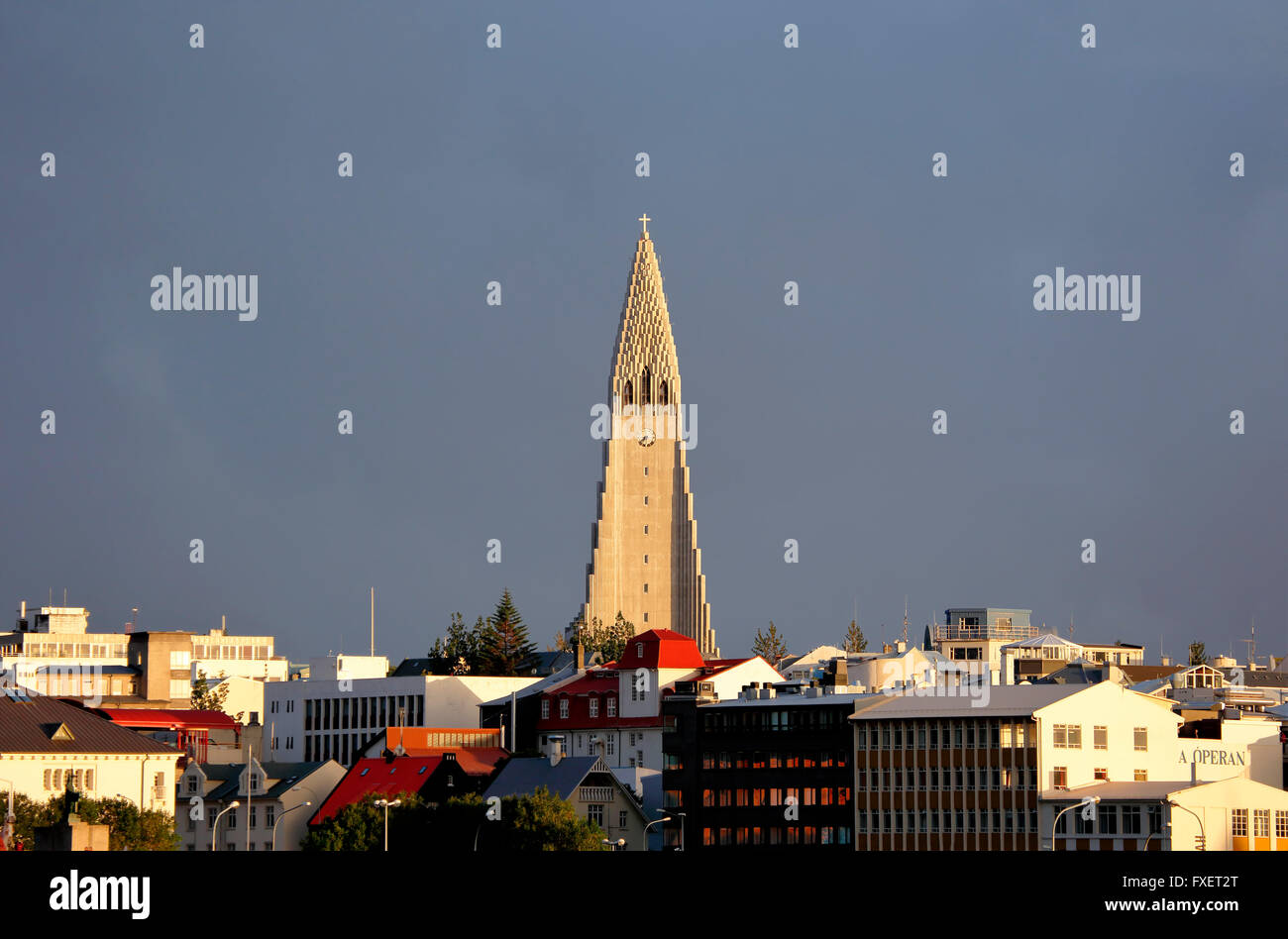 Hallgrims Church (Hallgrimskirkja) by State Architect Guðjón Samúelsson ...