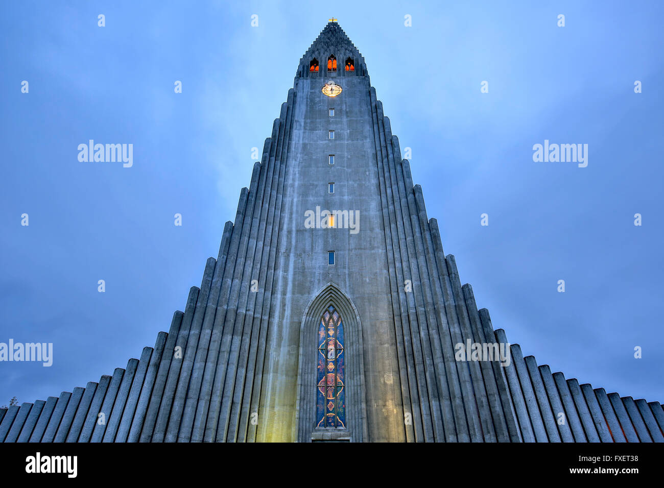 Hallgrims Church (Hallgrimskirkja) by State Architect Guðjón Samúelsson ...