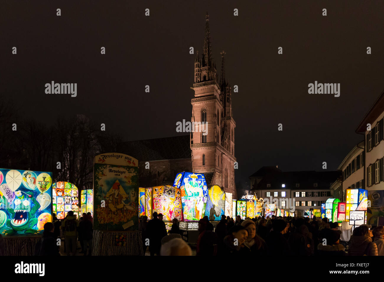 Basel munster hi-res stock photography and images - Alamy