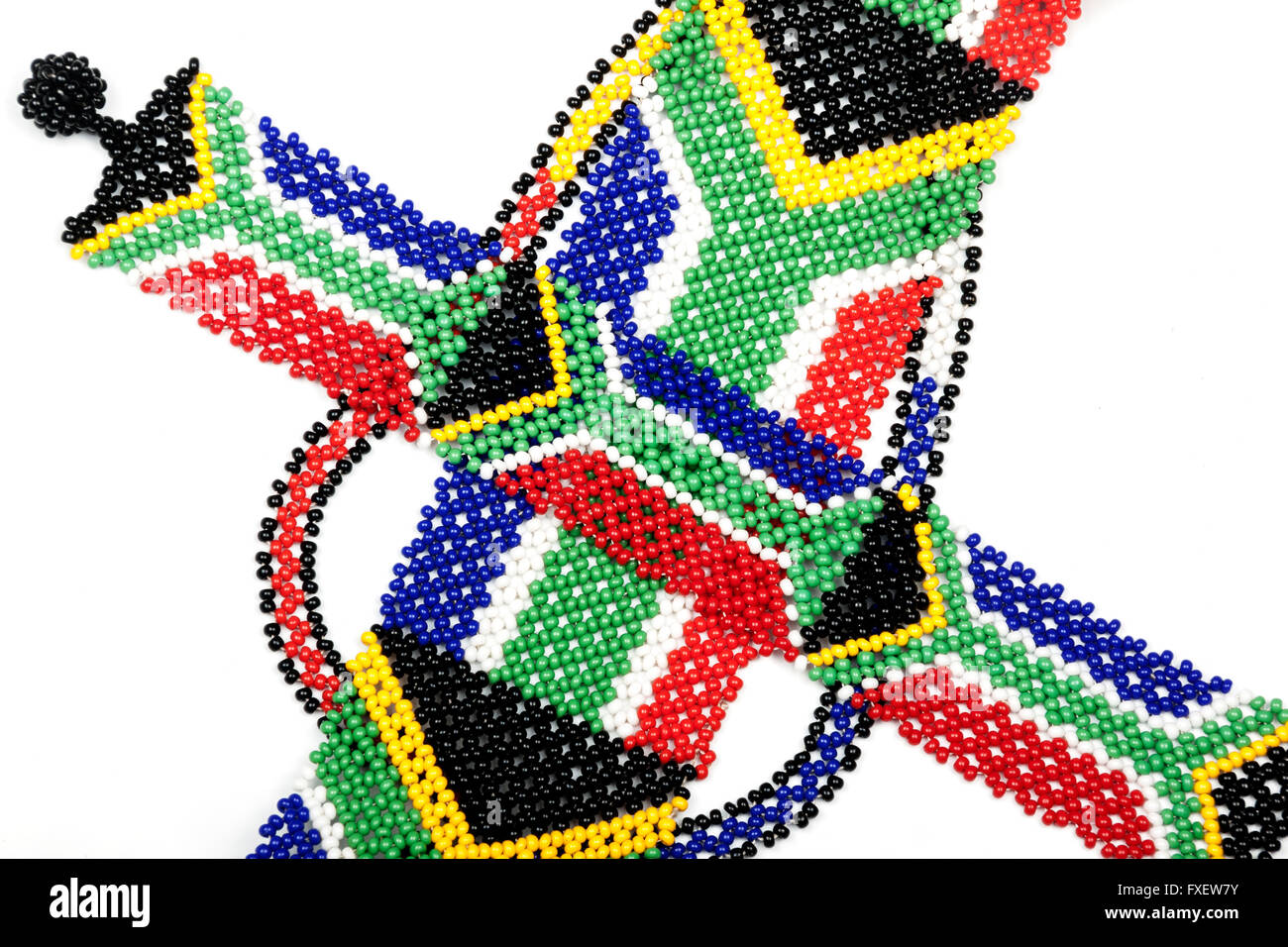 Zulu woman beading hi-res stock photography and images - Alamy