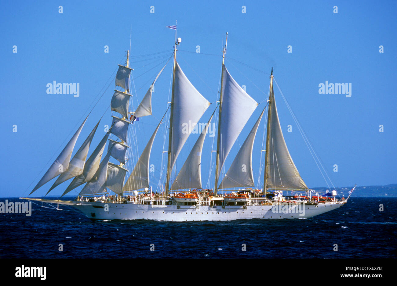 Star clipper caribbean hi-res stock photography and images - Alamy