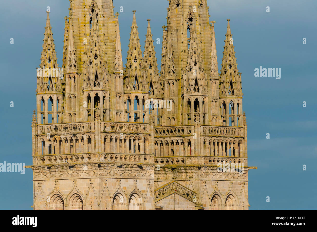 Cathédrale saint corentin de quimper hi-res stock photography and ...