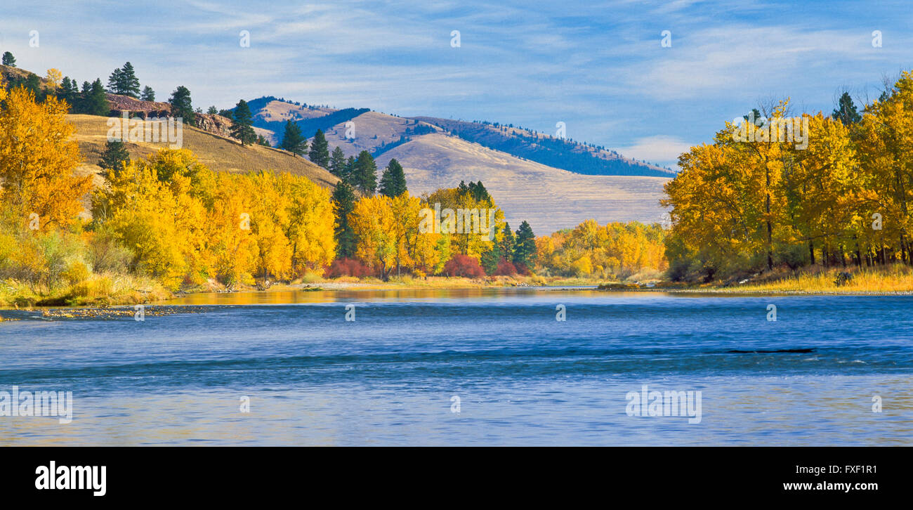 Montana panorama fall colors hi-res stock photography and images - Alamy