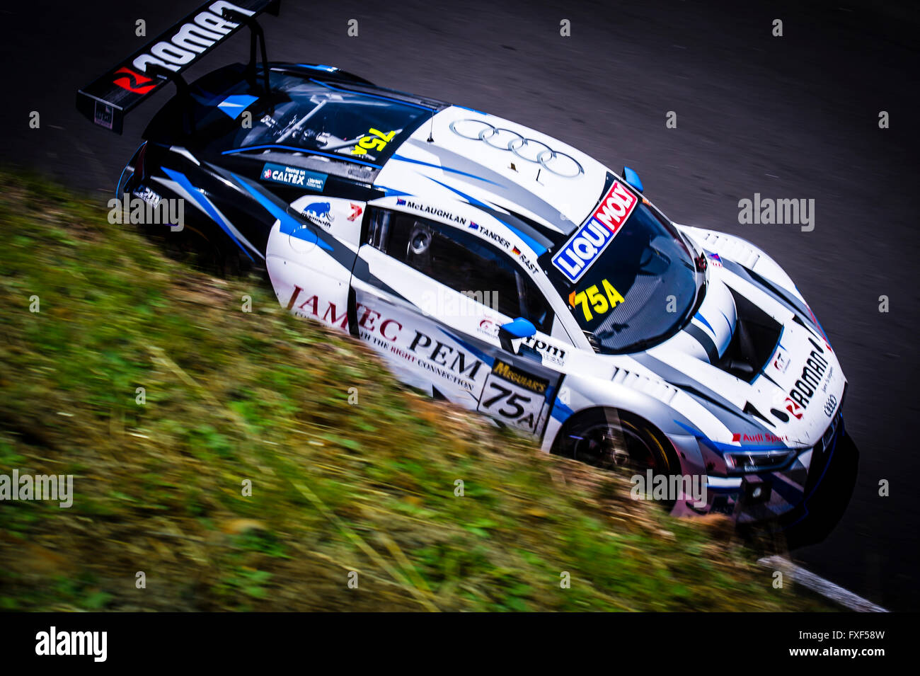 February 07, 2015 : No 75 Jamec-Pem Racing – Audi R8 LMS driven by ...