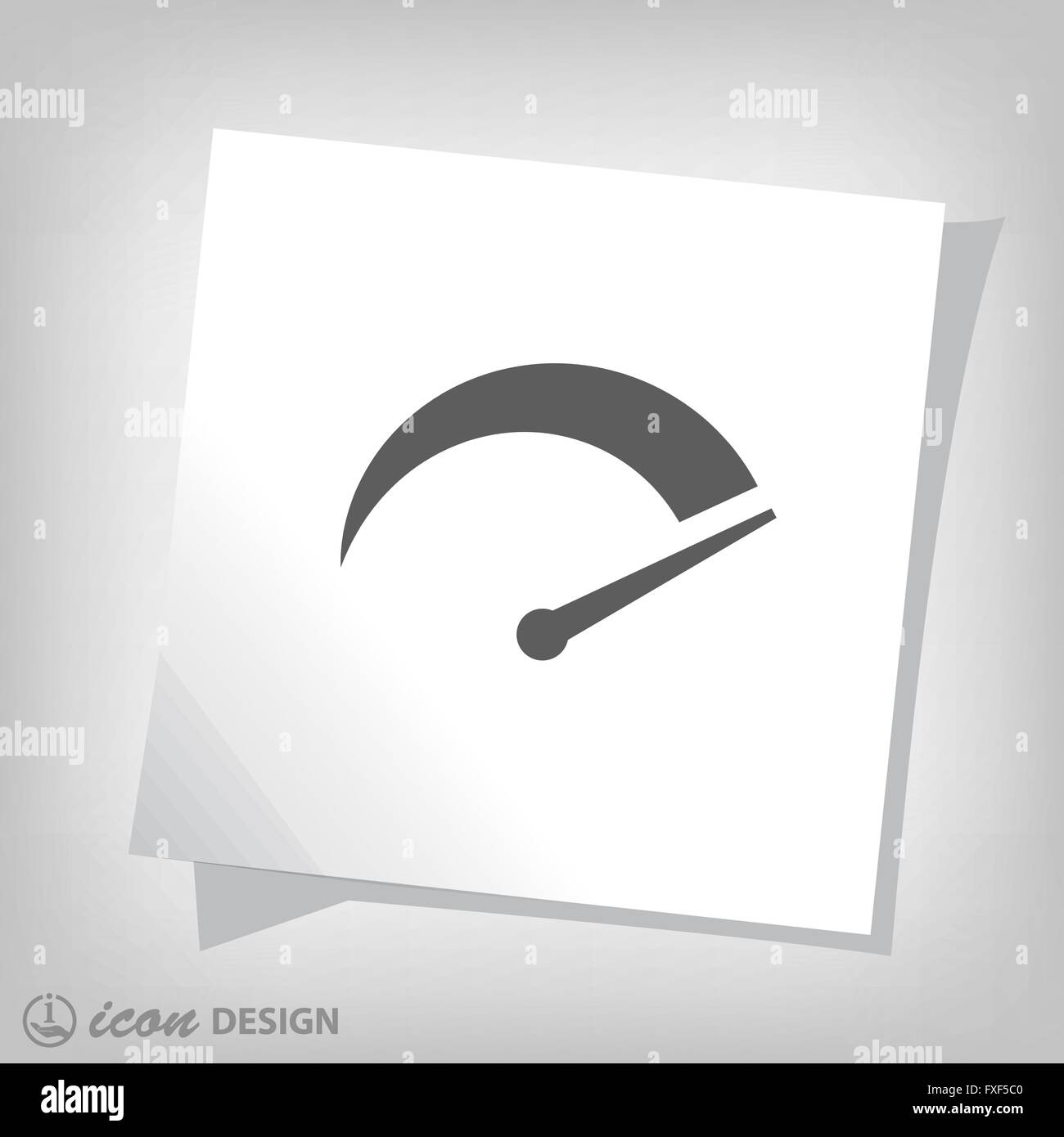 Pictograph of speedometer Stock Vector Image & Art - Alamy