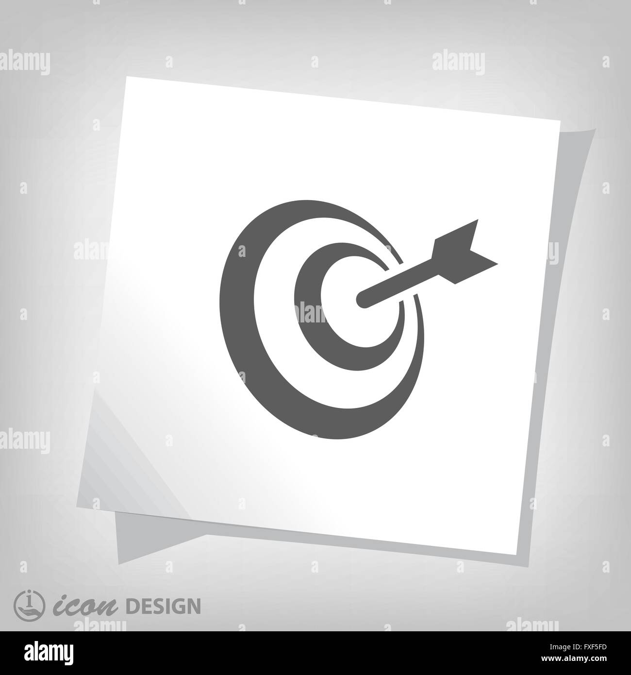 Pictograph of target Stock Vector Image & Art - Alamy