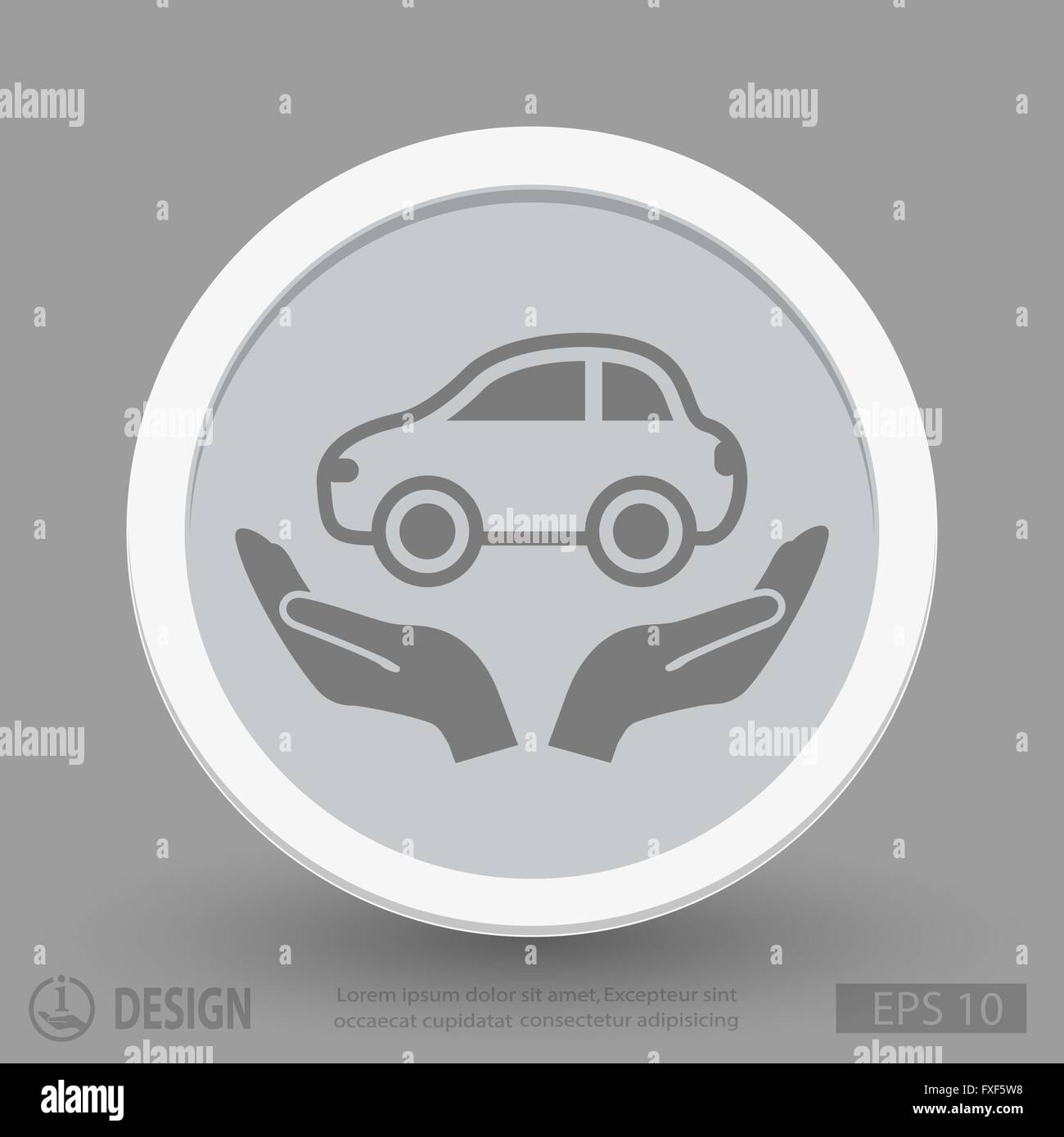 Pictograph of car Stock Vector Image & Art - Alamy