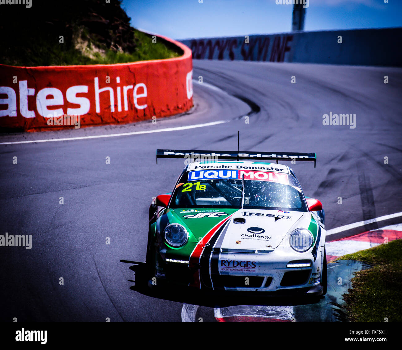 February 07, 2015 : J.F.C Freem Porsche 997 GT3 Cup driven by Sam ...