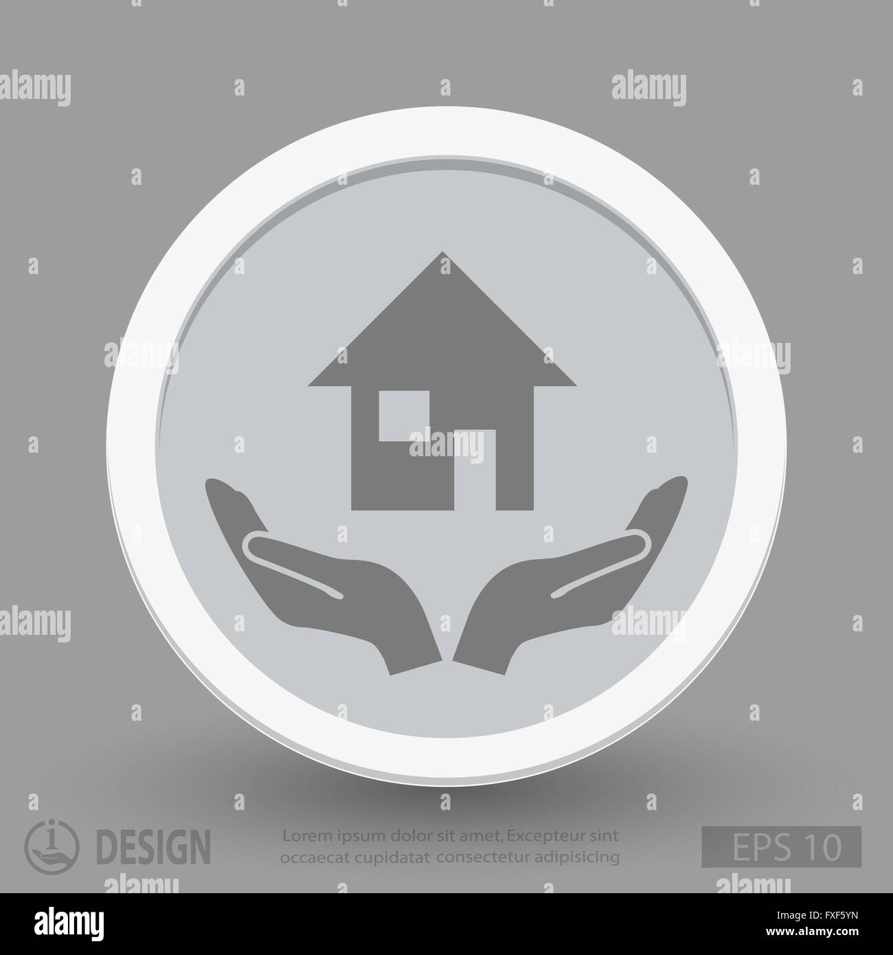 Pictograph of home Stock Vector Image & Art - Alamy