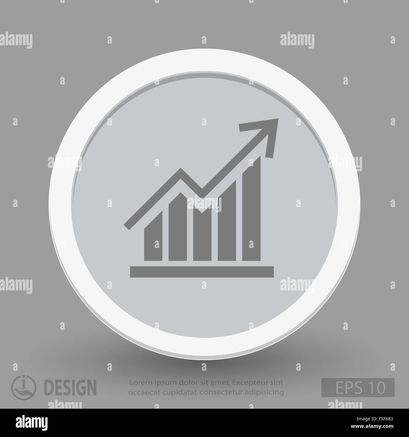 Pictograph of graph Stock Vector Image & Art - Alamy