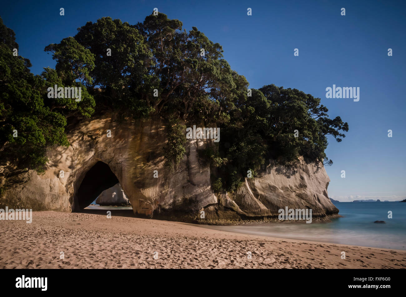 Cathedral Cove Beach, Coromandel Peninsula, New Zealand Stock Photo - Alamy