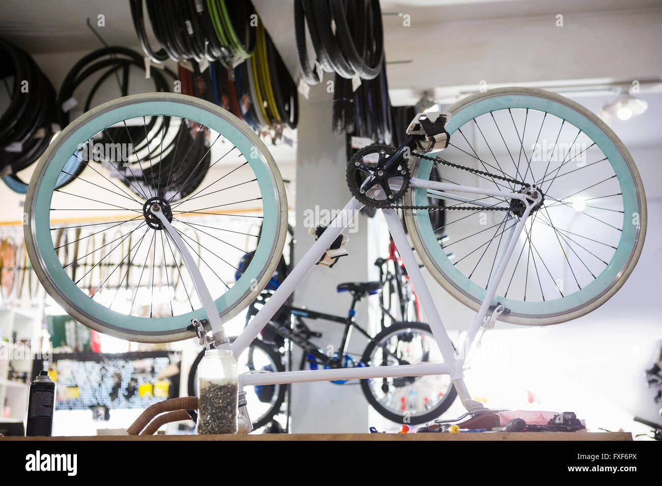 Fixed cycle hi-res stock photography and images - Alamy