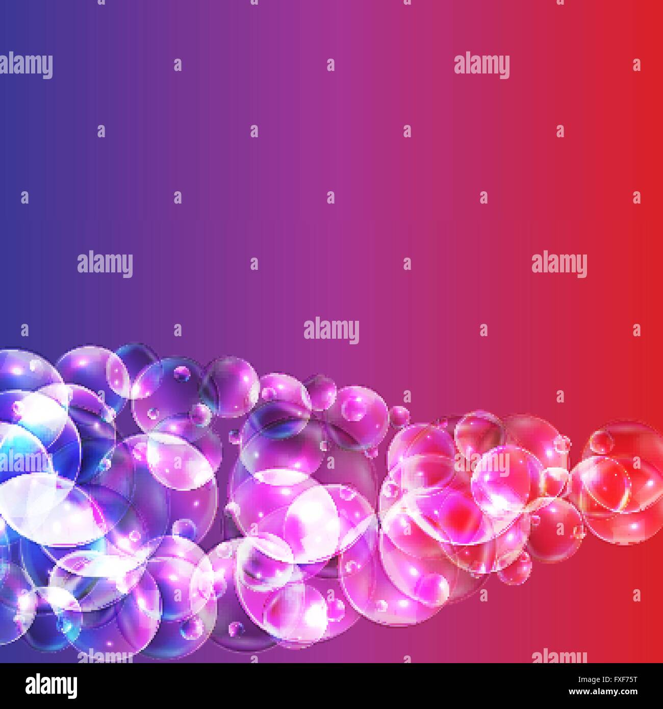 Soap Bubbles Abstract Background Vector Illustration Stock Vector Image ...