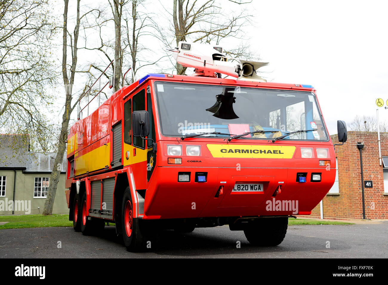 Duxford fire engine hi-res stock photography and images - Alamy