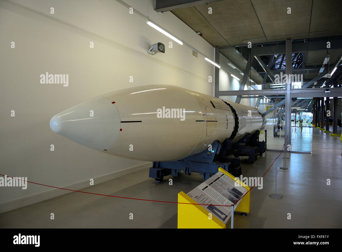 Polaris missile at Imperial War Museum, Duxford, UK Stock Photo - Alamy