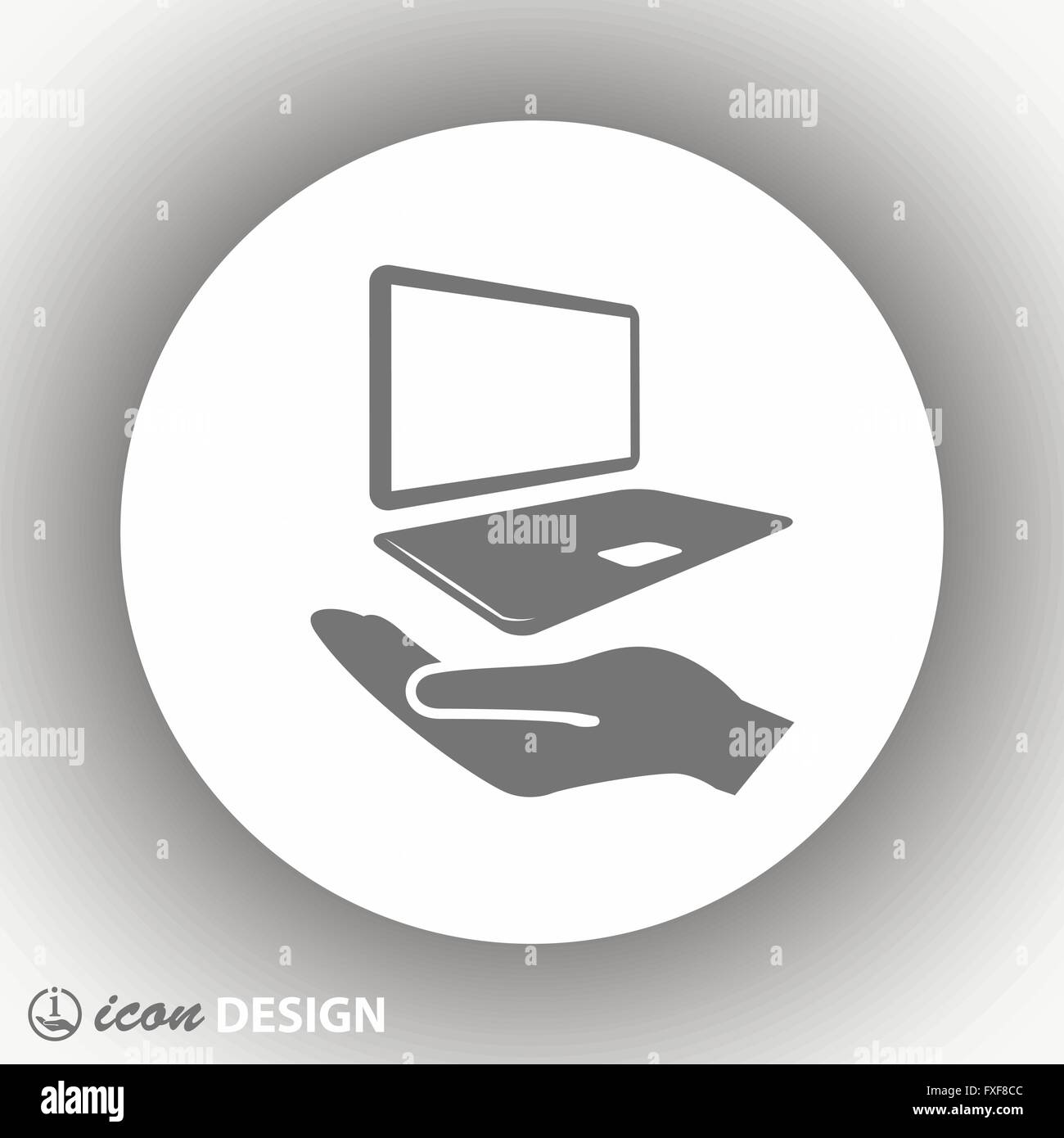 Pictograph of computer Stock Vector Image & Art - Alamy