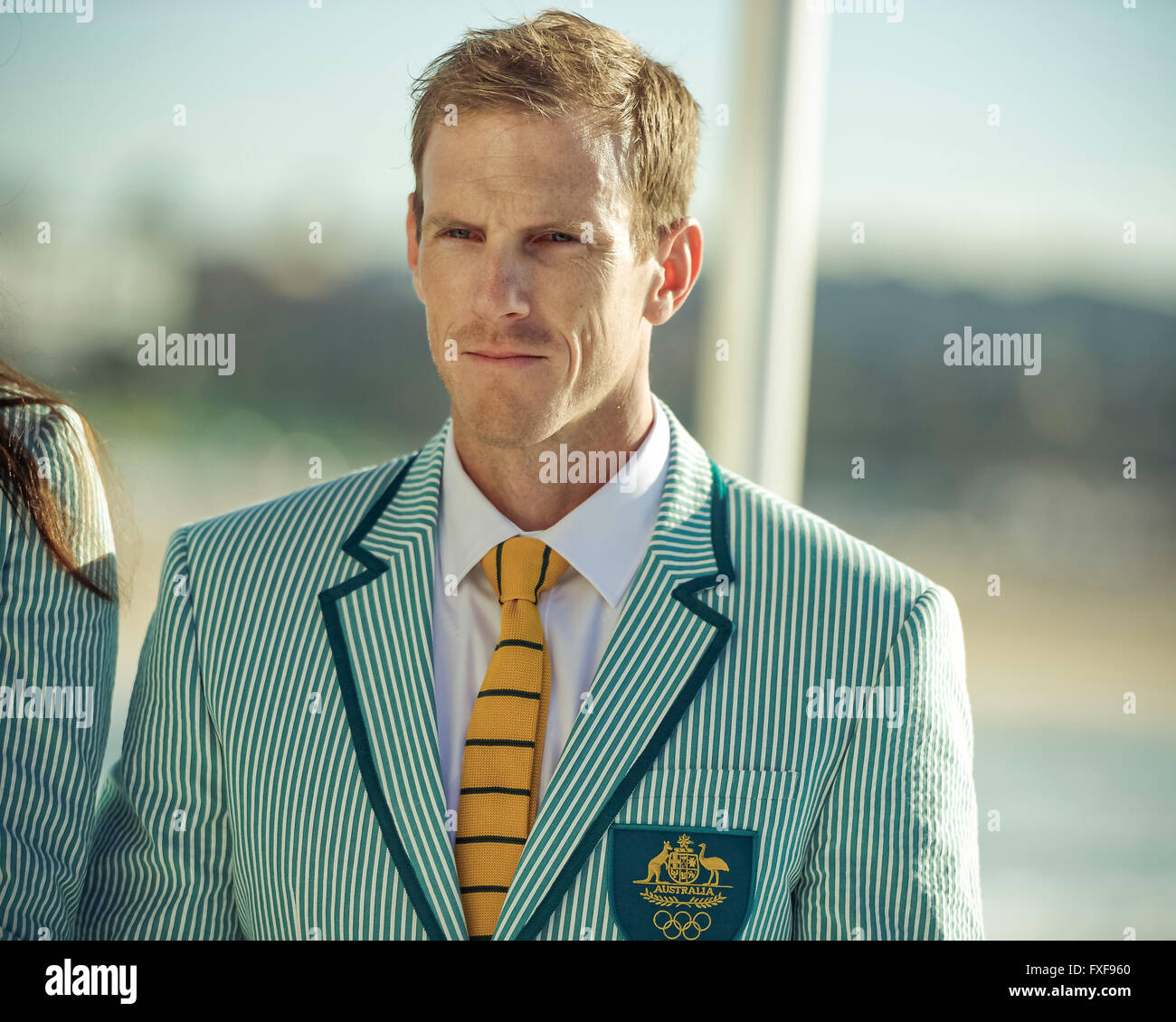 Ken Wallace, Canoe Sprint olympic medalist poses in his Australian ...