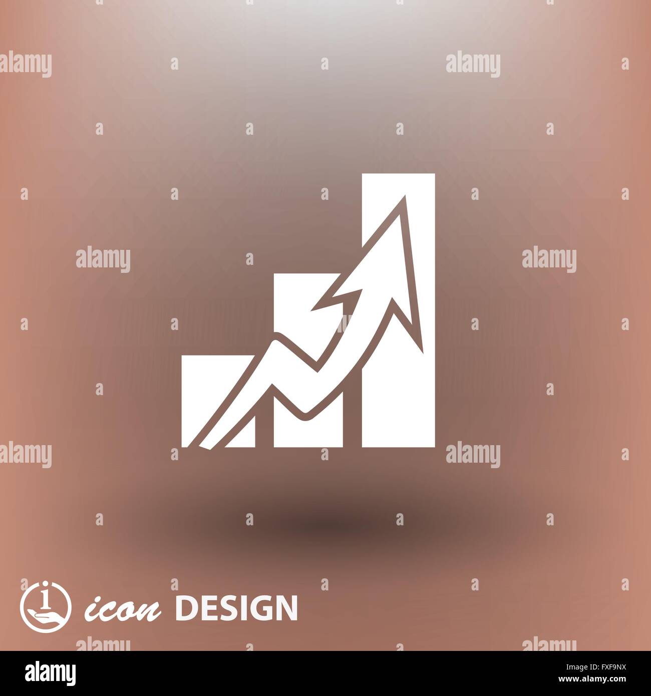 Pictograph of graph Stock Vector Image & Art - Alamy