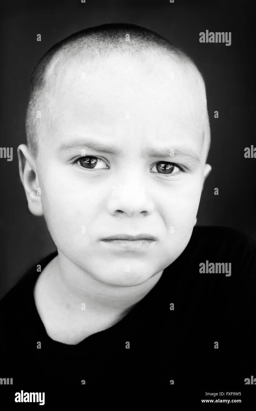 Bald headed boy hi-res stock photography and images - Alamy