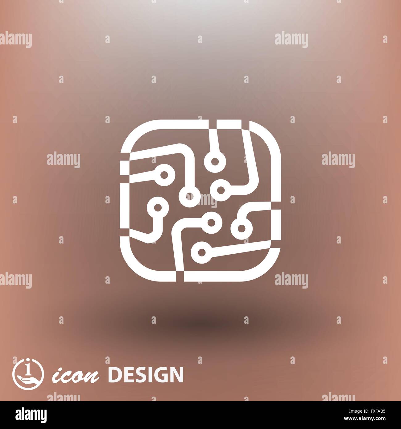 Pictograph of circuit board Stock Vector Image & Art - Alamy