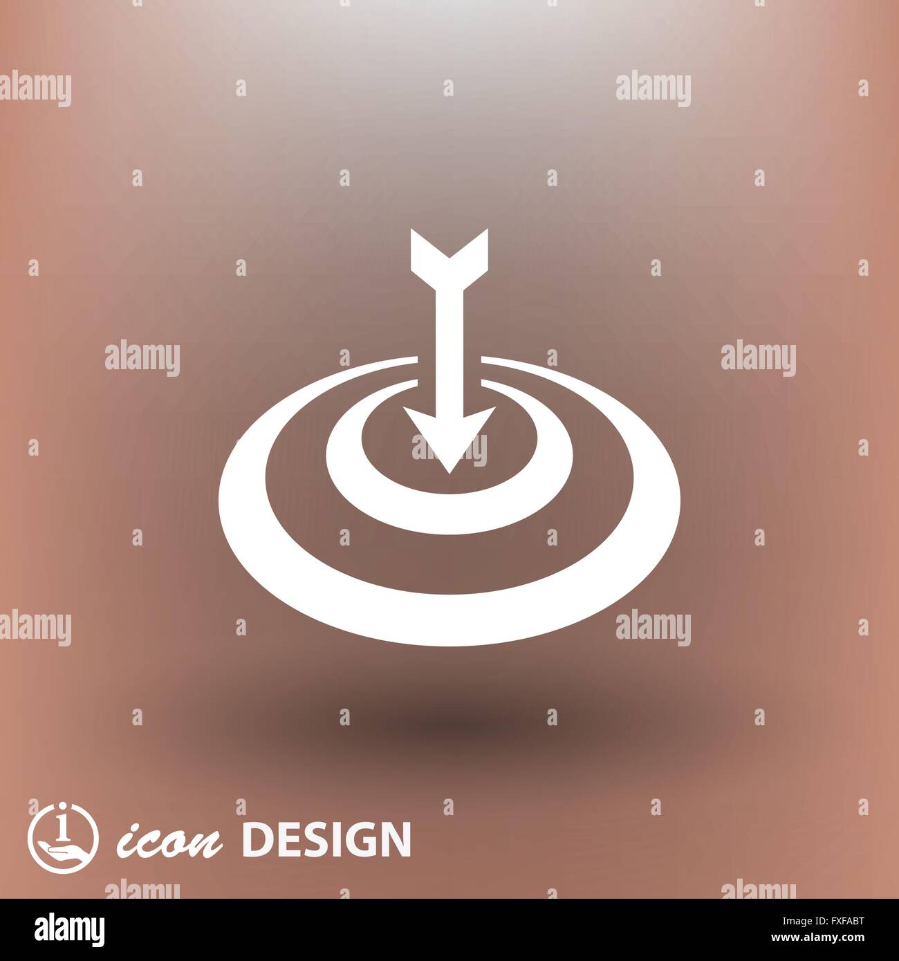 Pictograph of target Stock Vector Image & Art - Alamy