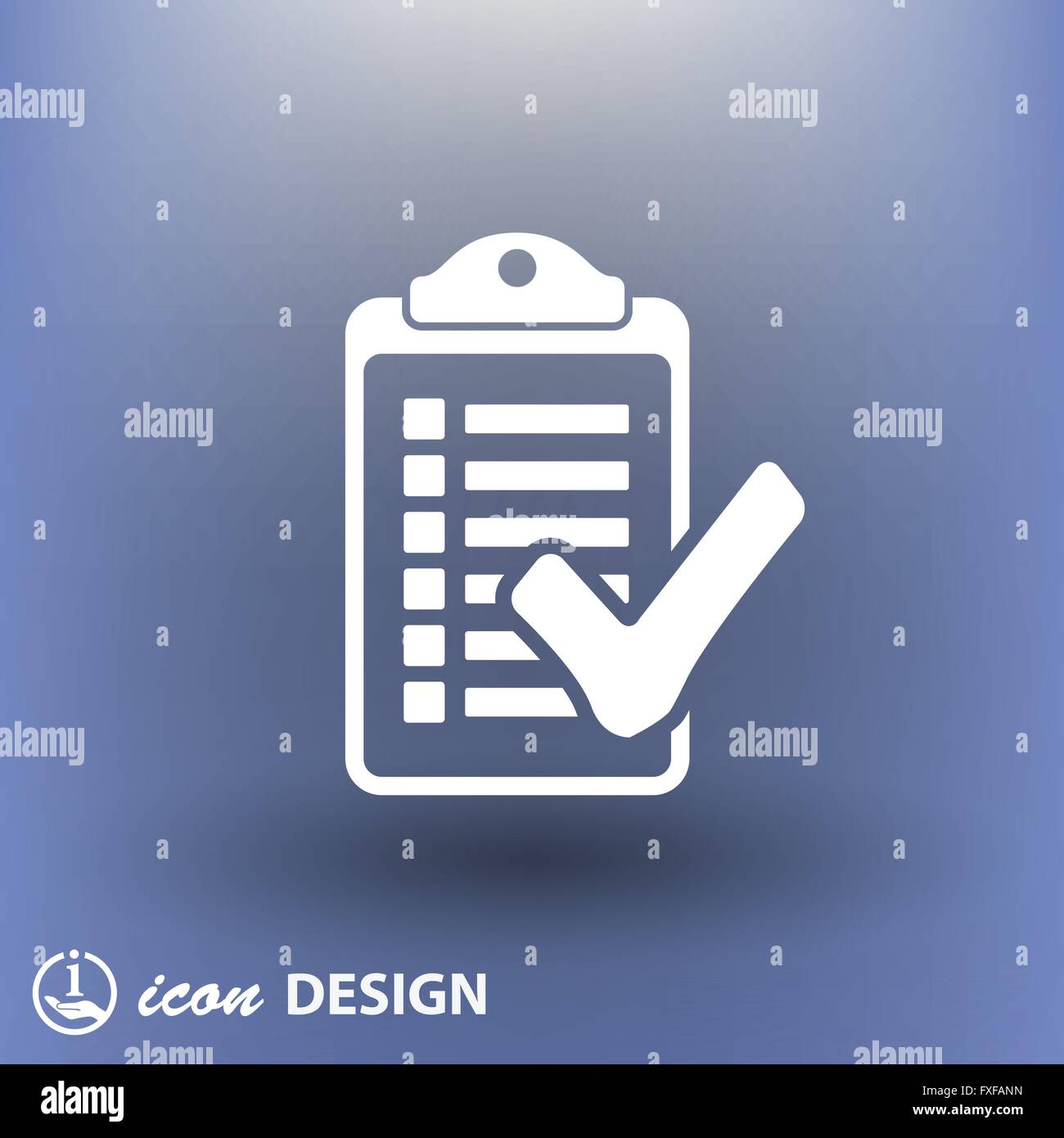 Pictograph of checklist Stock Vector Image & Art - Alamy