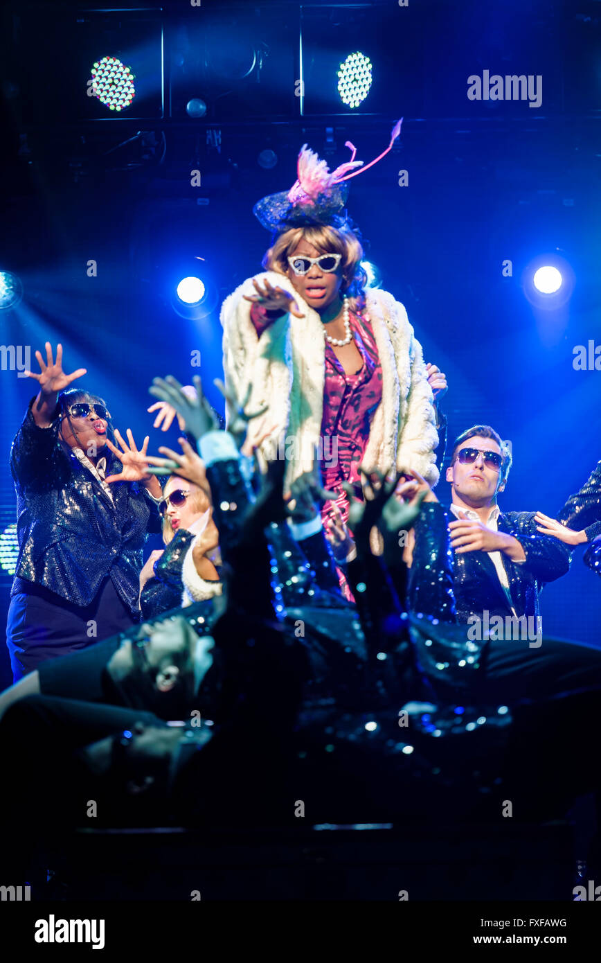 British stage and television performer Wendy Mae Brown as ‘Oda Mae ...