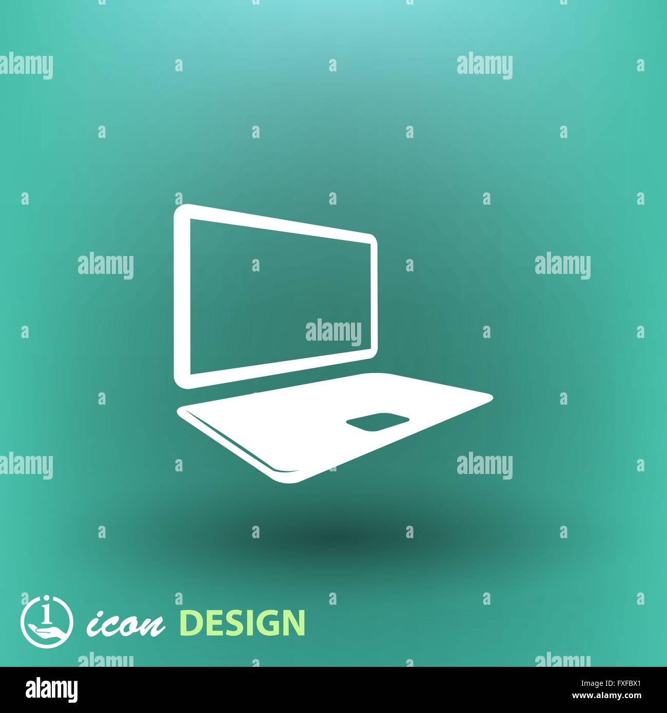 Pictograph of computer Stock Vector Image & Art - Alamy