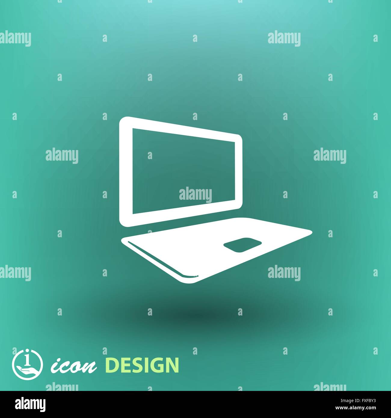 Pictograph of computer Stock Vector Image & Art - Alamy