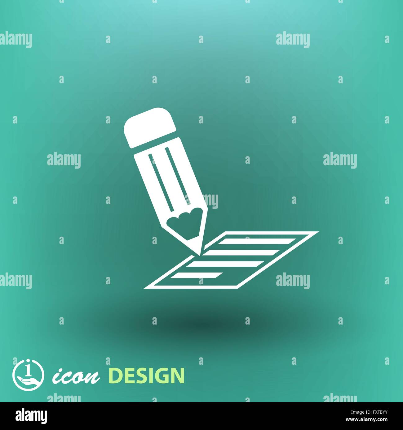 Pictograph of note Stock Vector Image & Art - Alamy