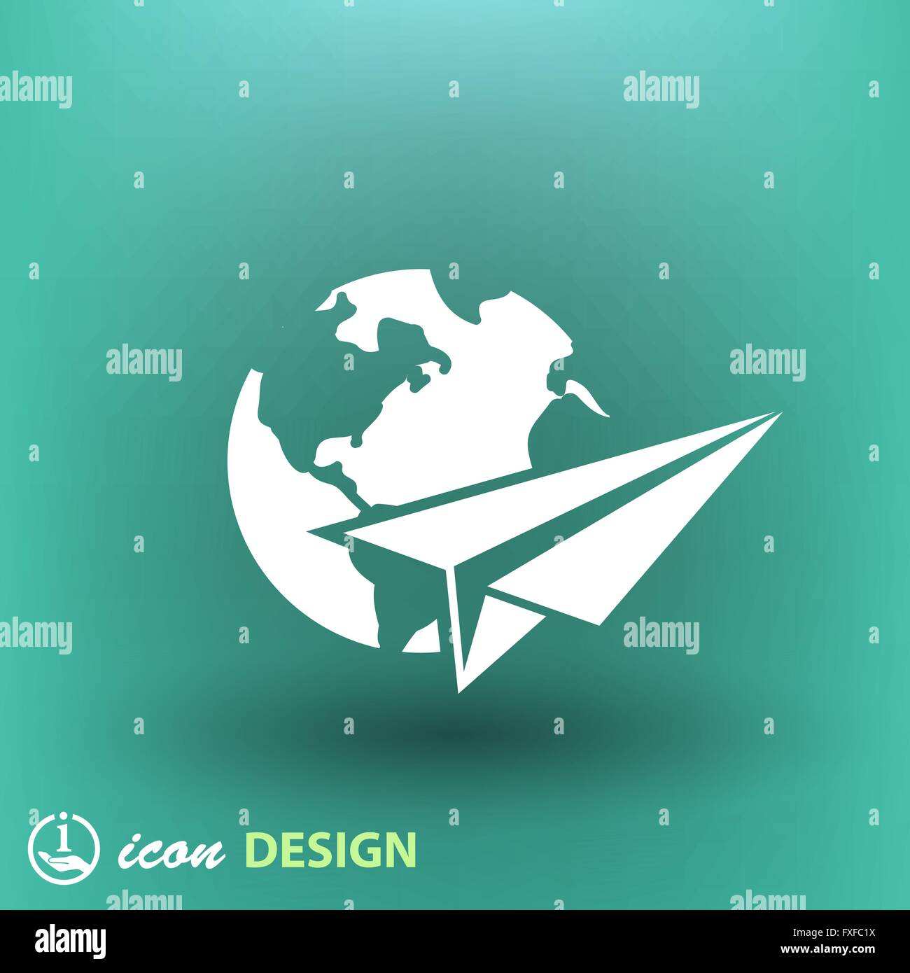 Pictograph of airplane Stock Vector Image & Art - Alamy