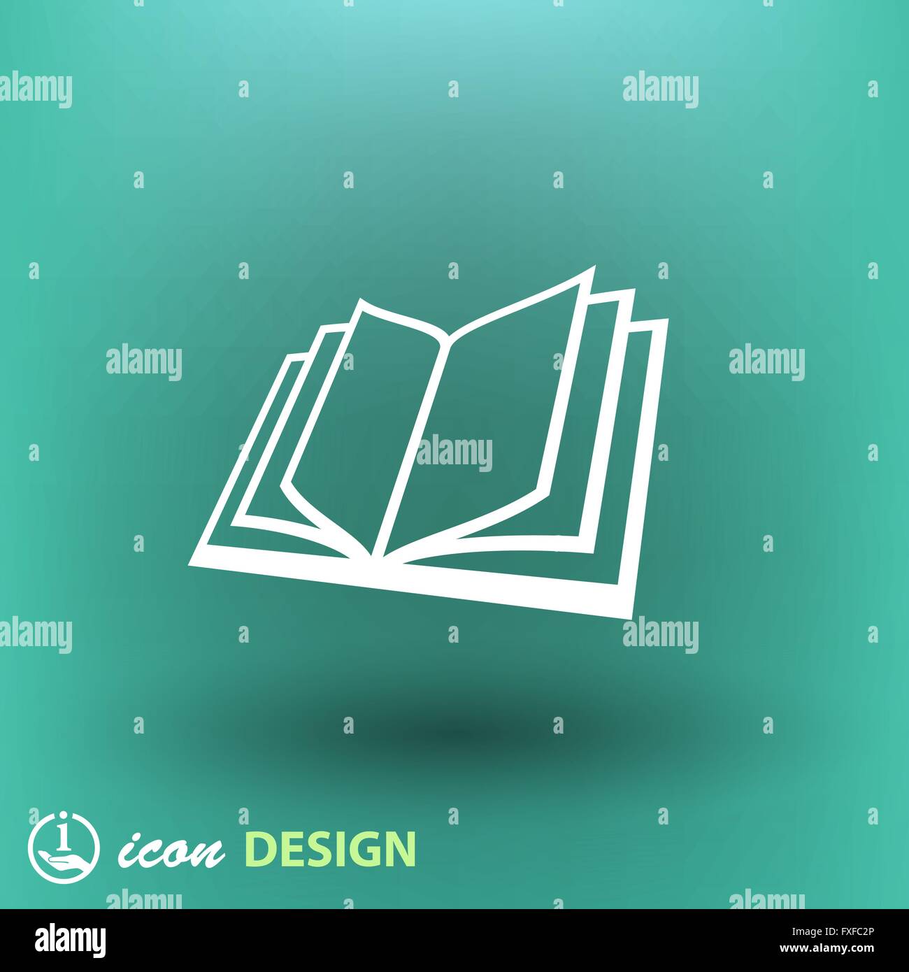 Pictograph of book Stock Vector Image & Art - Alamy