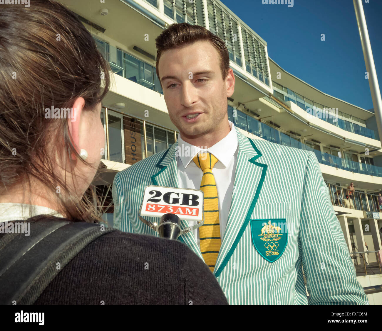 Josh Dunkley-Smith, Rowing olympic medalist speaks to the media ...