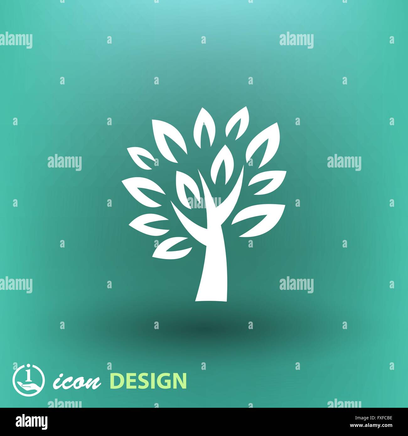 Pictograph of tree Stock Vector Image & Art - Alamy