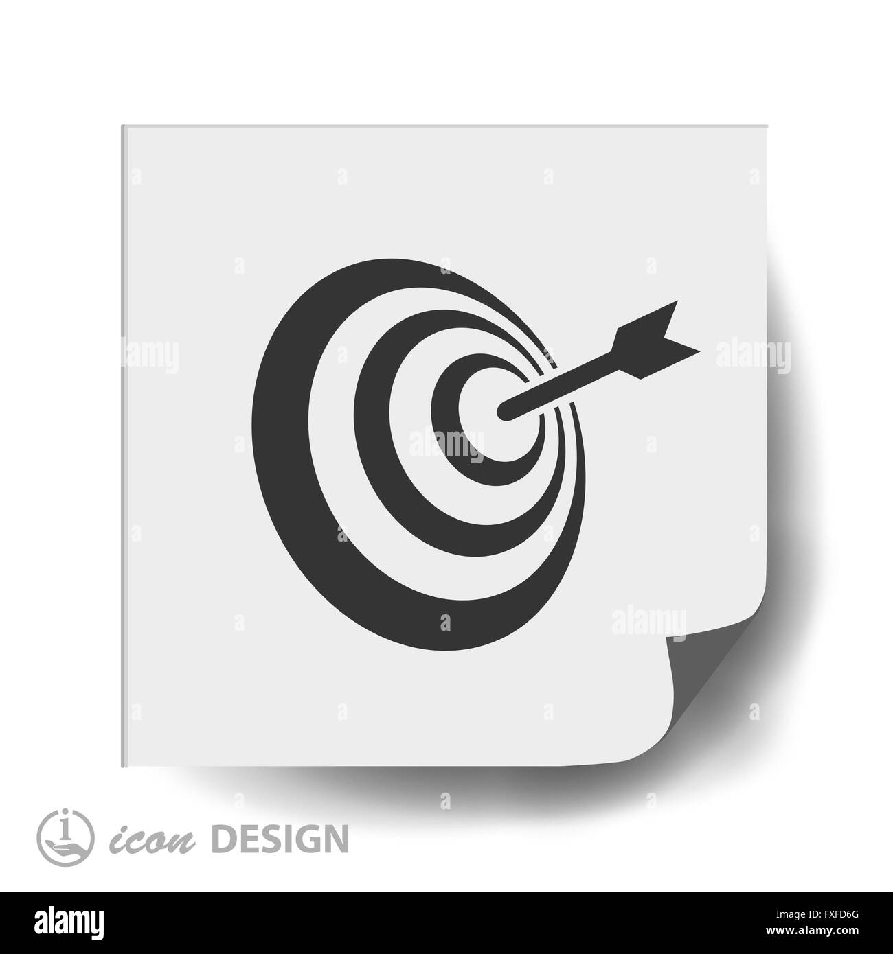 Pictograph of target Stock Vector Image & Art - Alamy