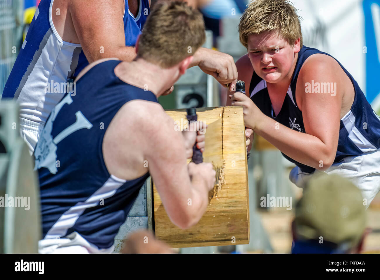 Victorian team members Nick Jenkins and jack Carnes compete in the ...